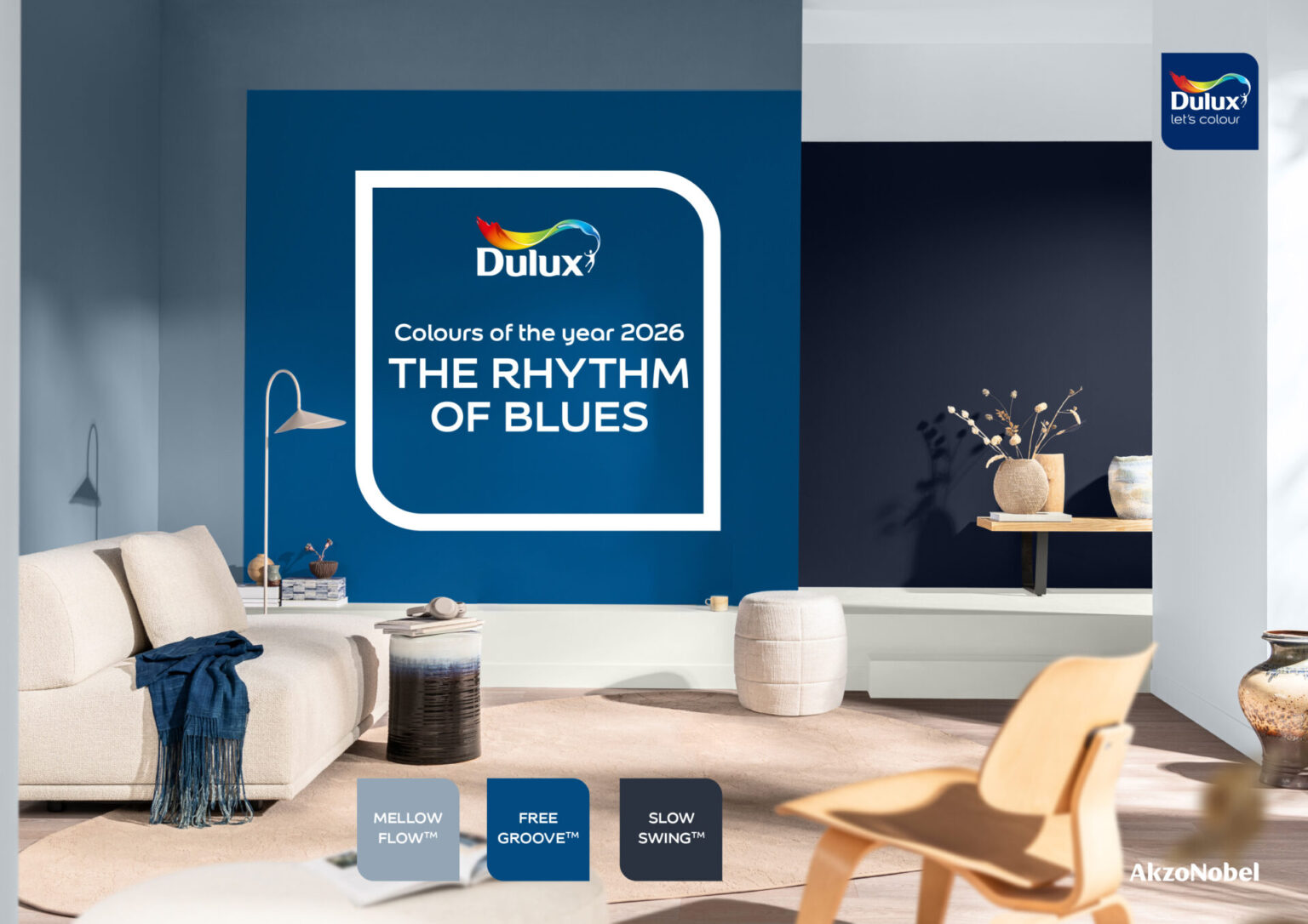 Dulux Colour of the Year 2026: The Rhythm of Blues - The Hardware Journal
